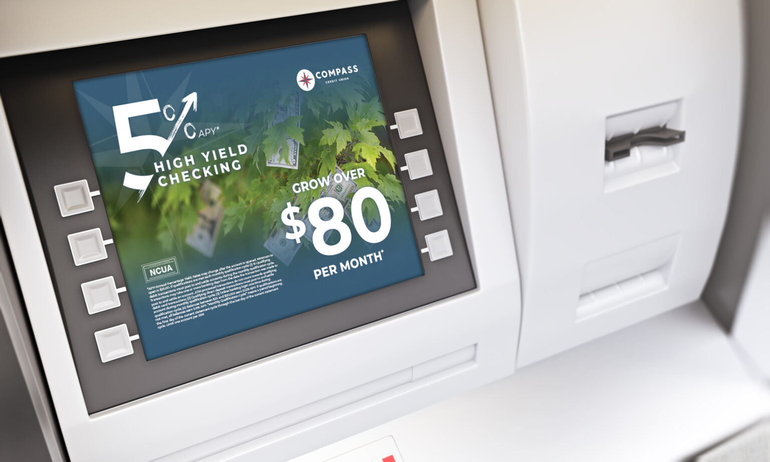 Compass 5% High Yield Checking - Compass Credit Union