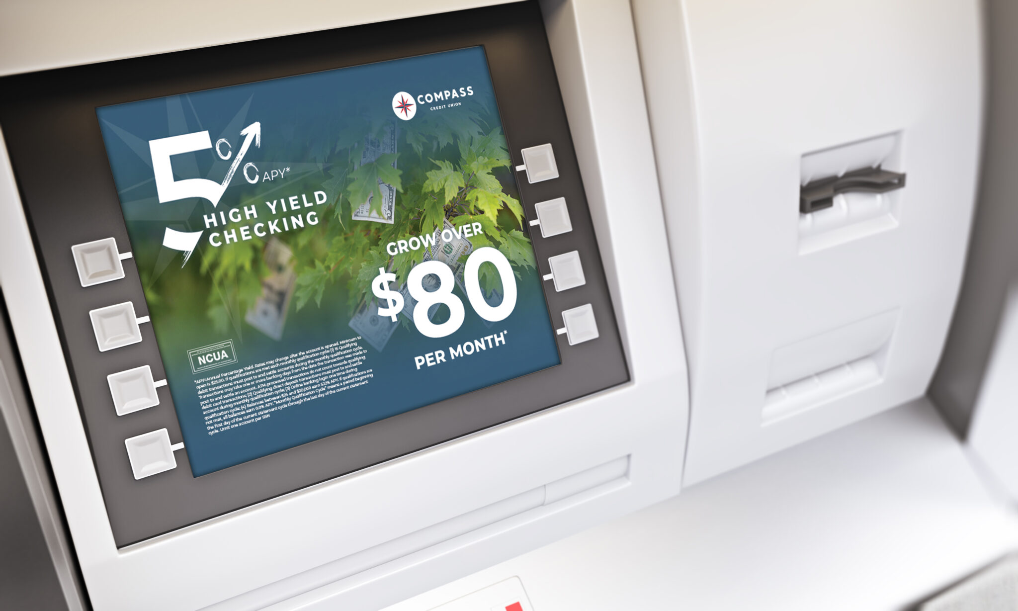 Compass 5% High Yield Checking - Compass Credit Union